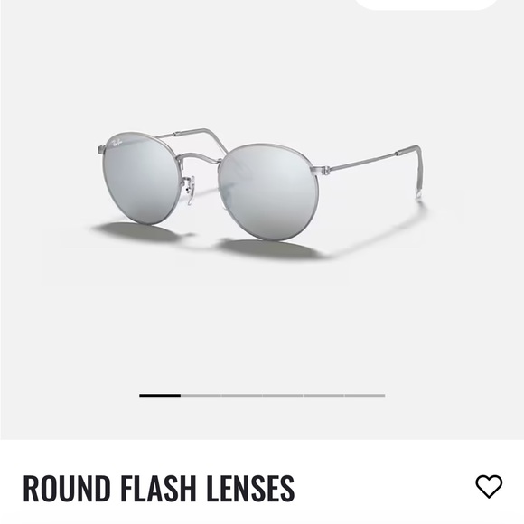 Ray-Ban | Accessories | Ray Ban Silver Mirror Flash Lenses | Poshmark